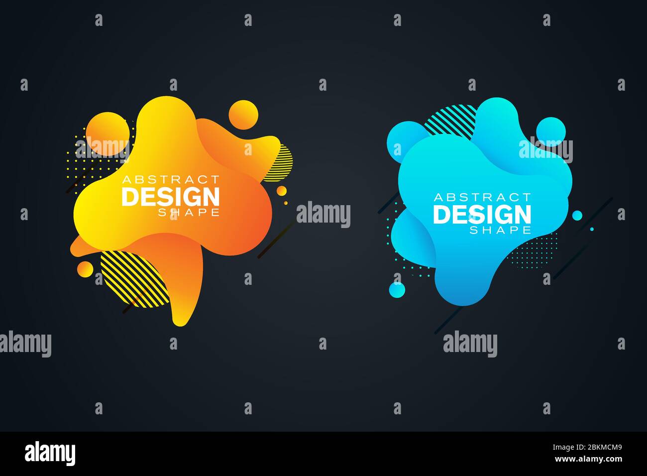 Abstract liquid shape Fluid design Vector illustration Stock Vector ...