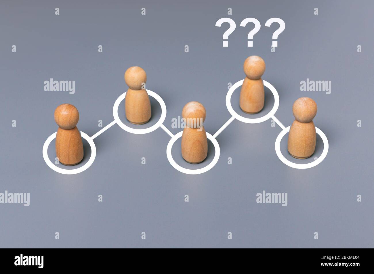 The concept of communication, the interaction between people, the ...