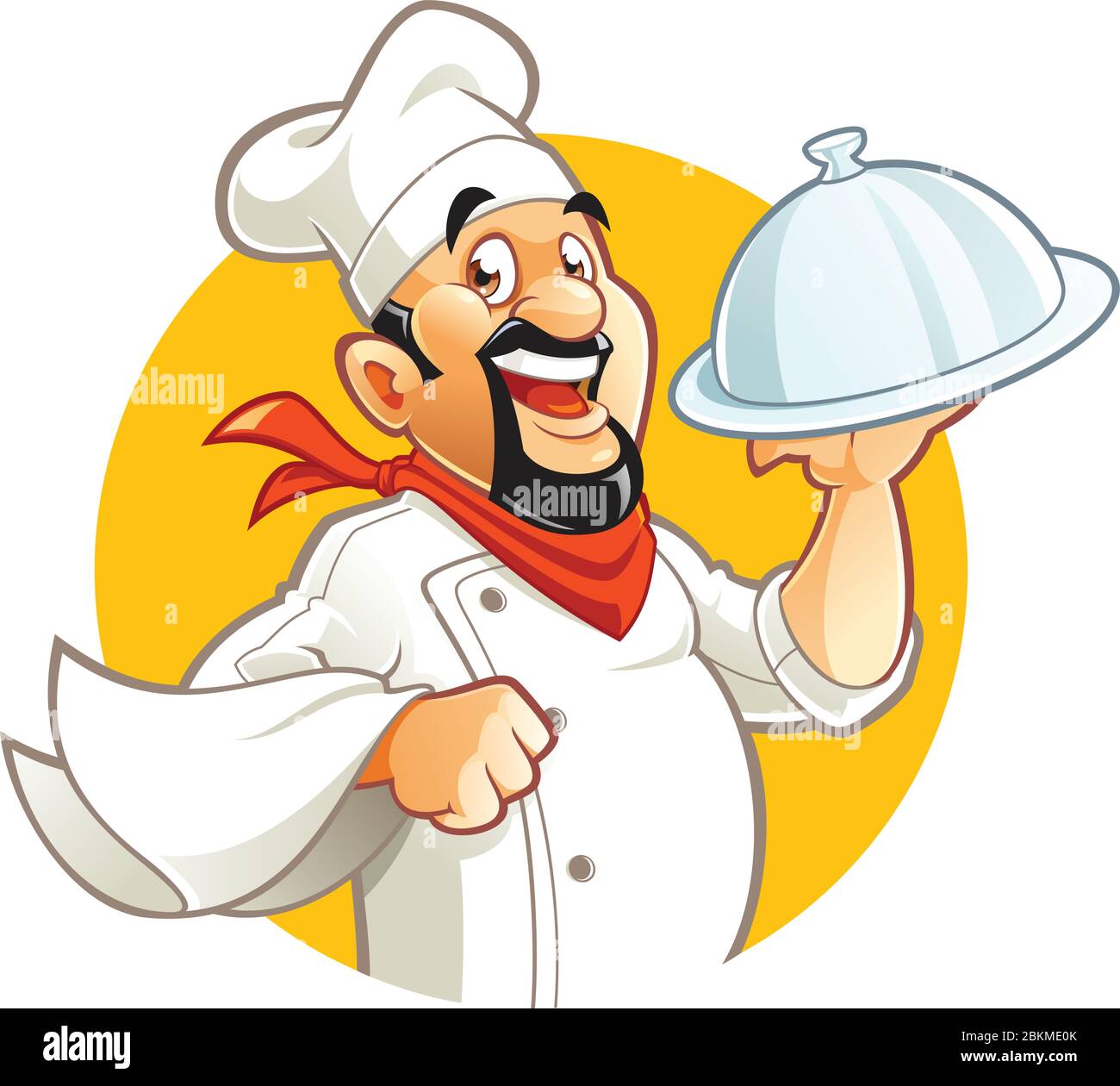 Chef cartoon hi-res stock photography and images - Alamy