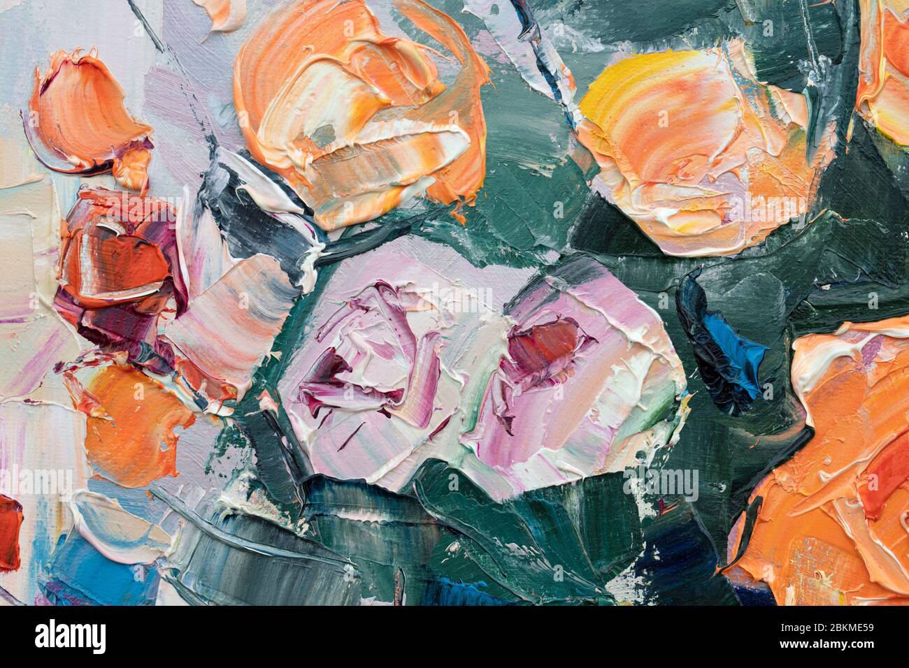 abstraction, oil painting, simple art Stock Photo - Alamy