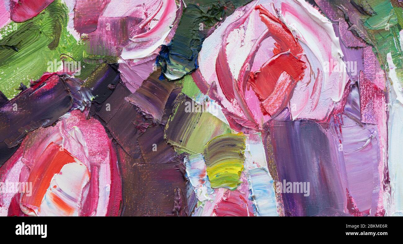 abstraction, oil painting, simple art Stock Photo - Alamy