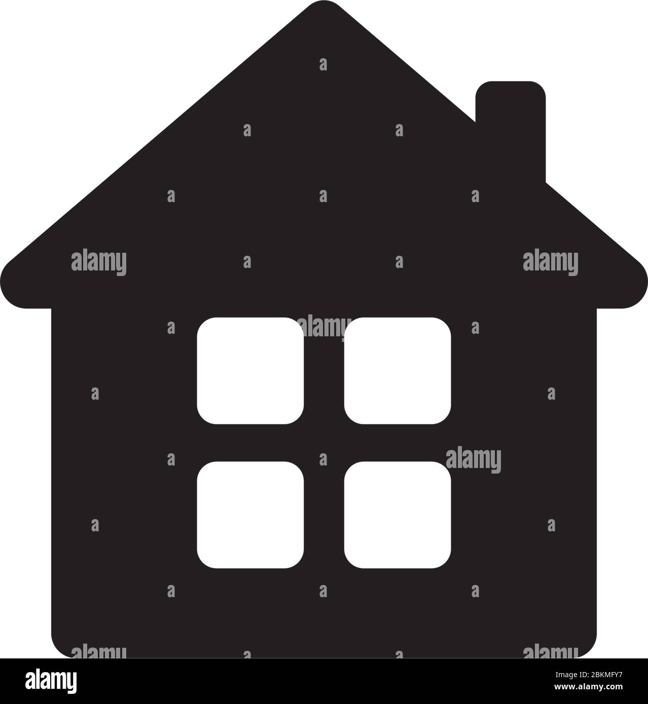 Home Vector icon illustration design template Stock Vector Image & Art ...