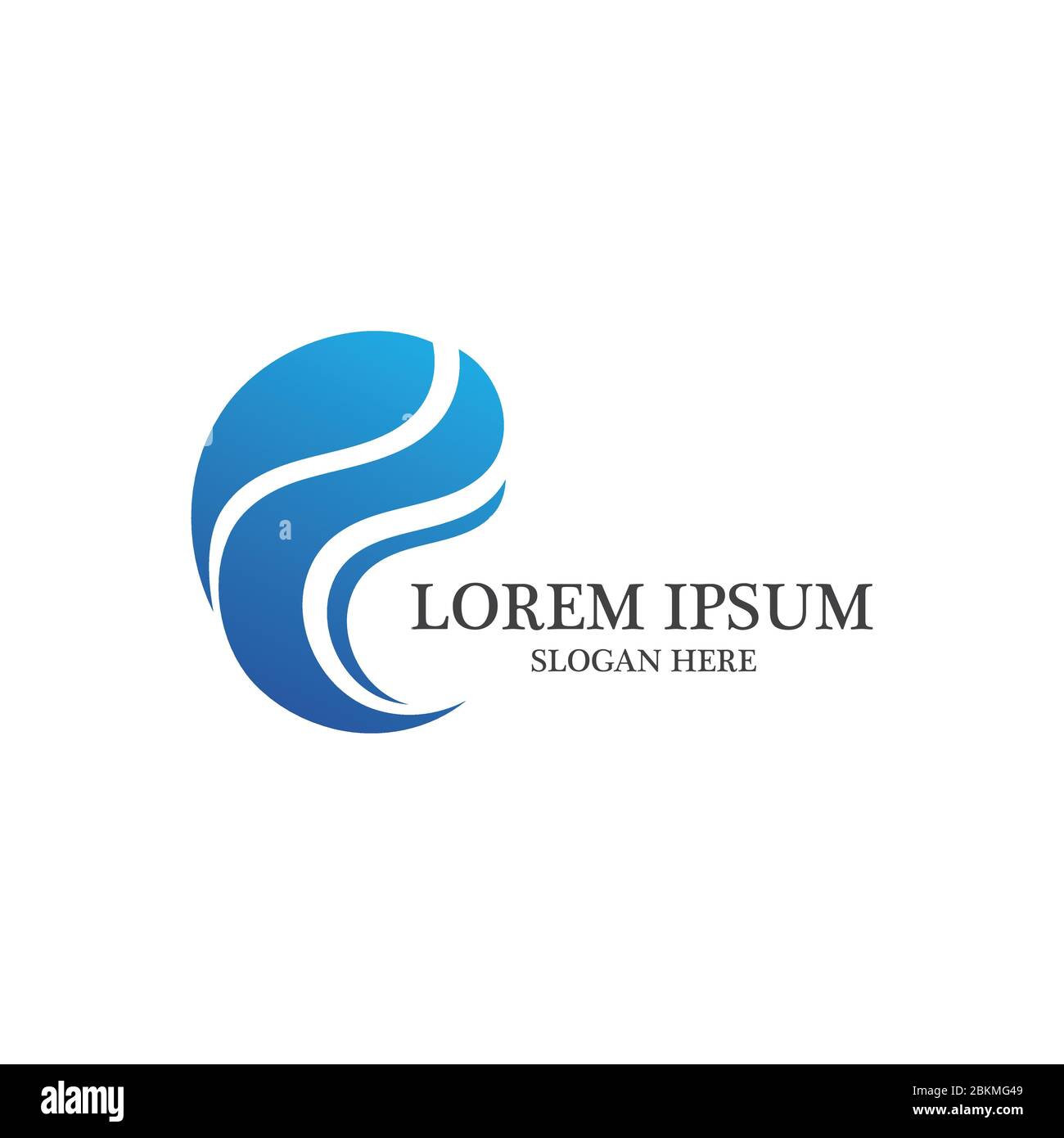 Wave logo and symbol vector Stock Vector Image & Art - Alamy