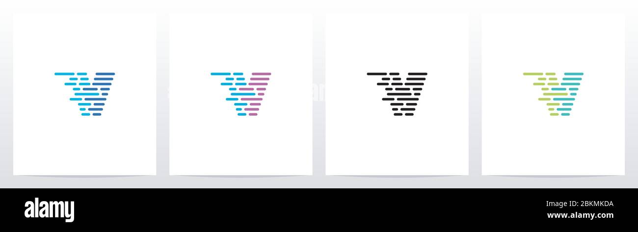 Letter v express logo hi-res stock photography and images - Alamy