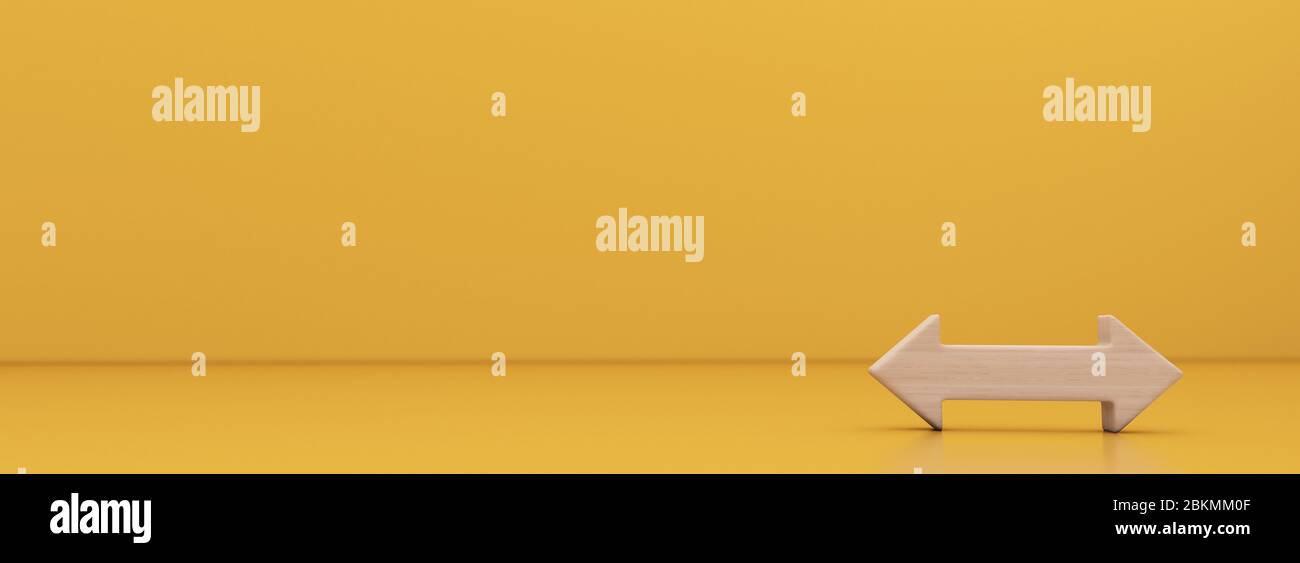 Wooden Block Resize Arrow over table and free copy space for your text ...