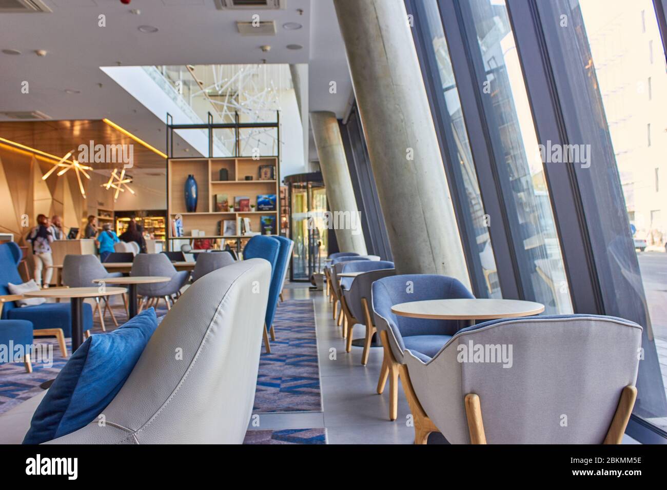 Interior of restaurant in a luxury hotel Stock Photo - Alamy