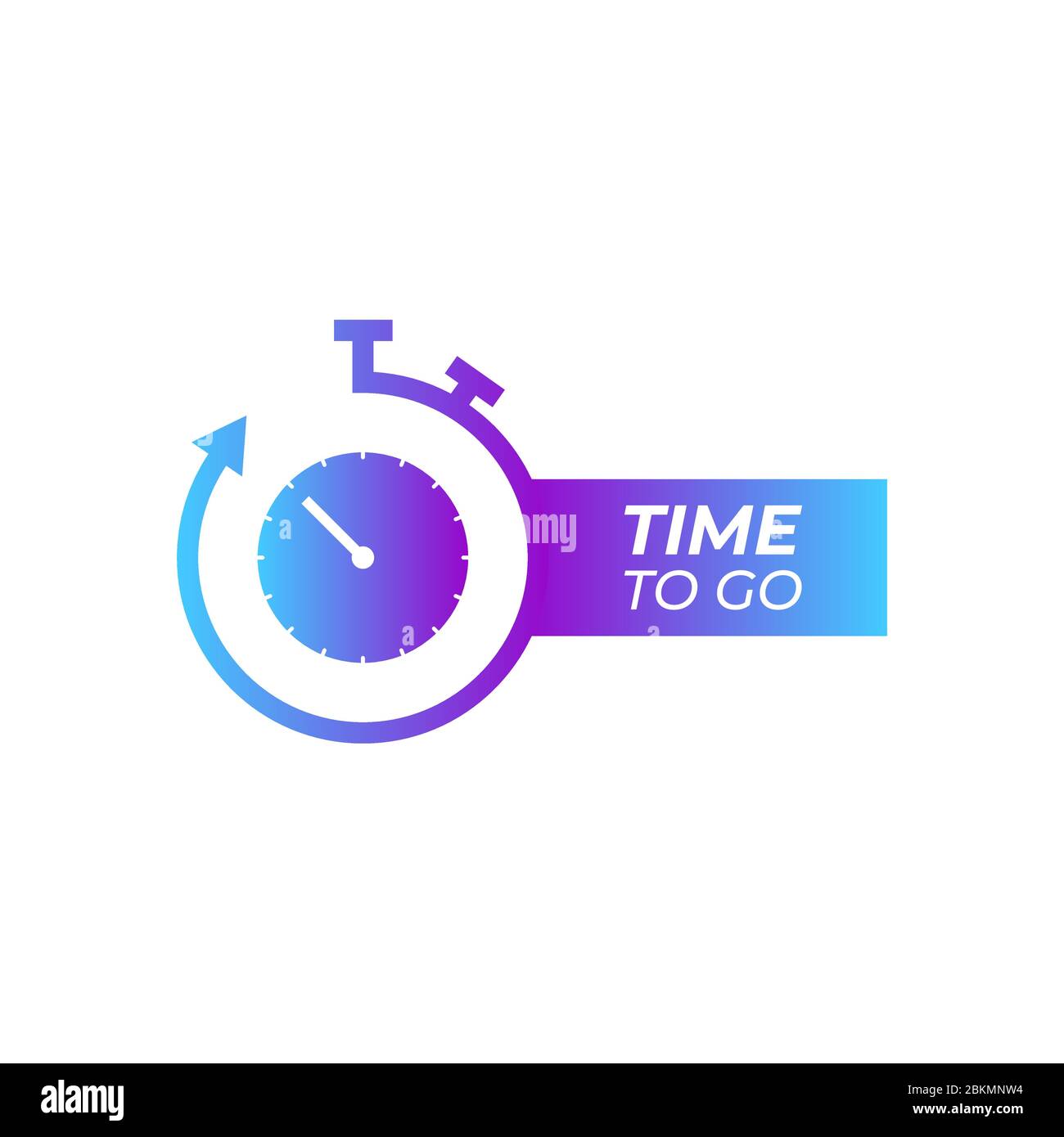 Color Stopwatch icon isolated on white background. Time to go icon ...