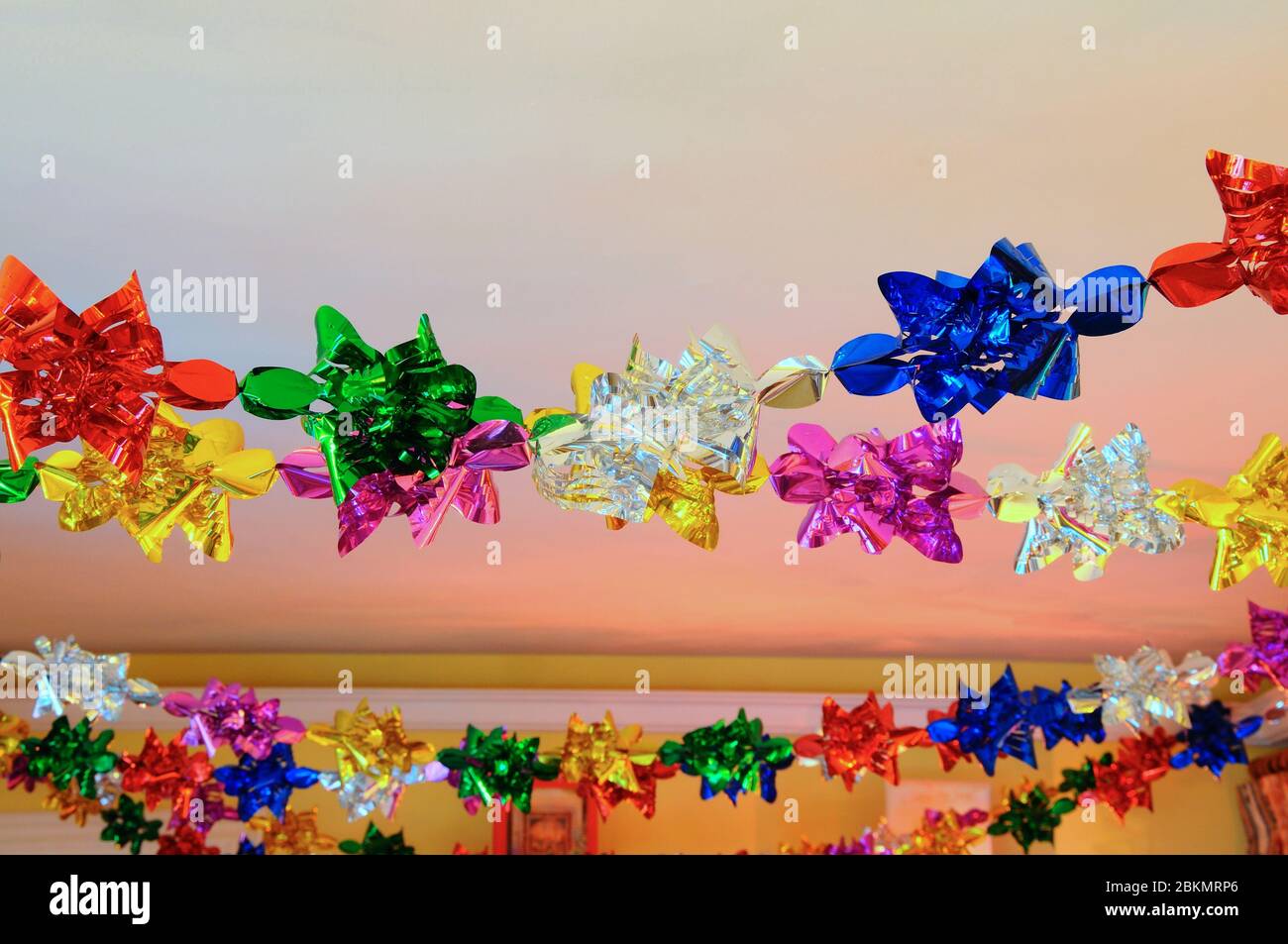 Hanging garland hi-res stock photography and images - Alamy