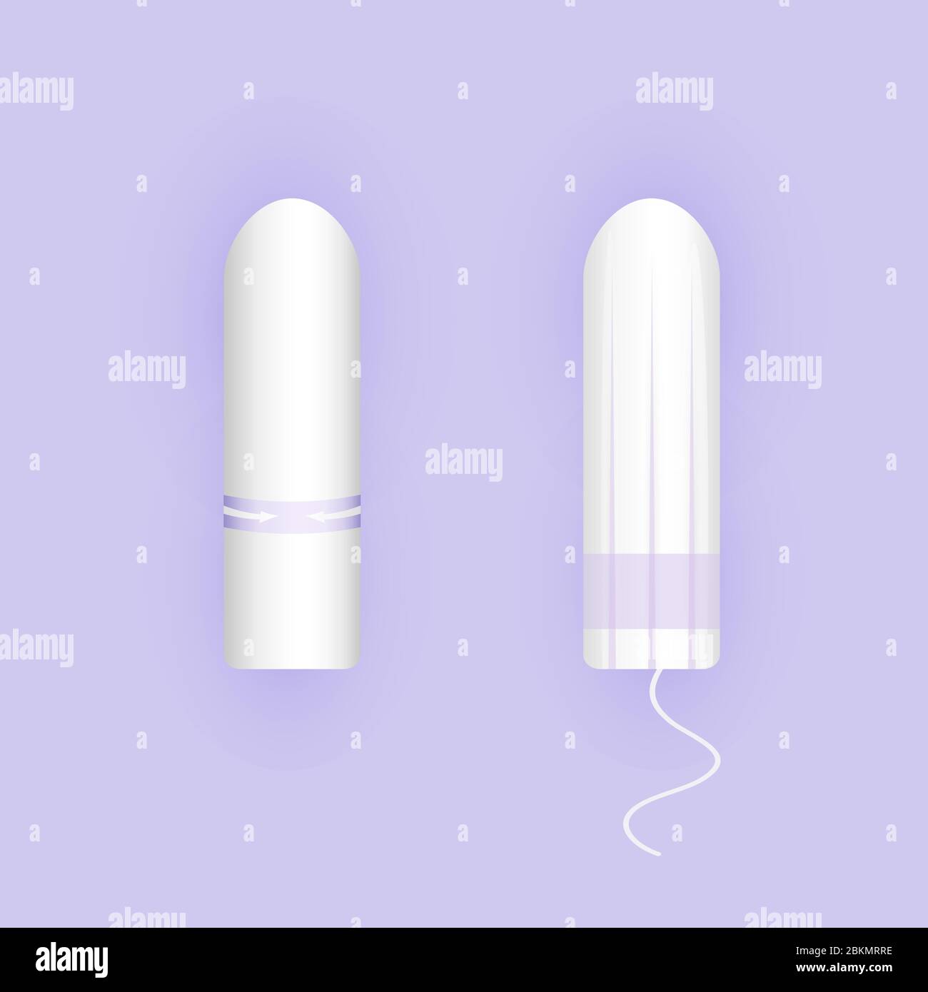 Feminine tampons icon. Woman menstrual care. Illustration of feminine ...
