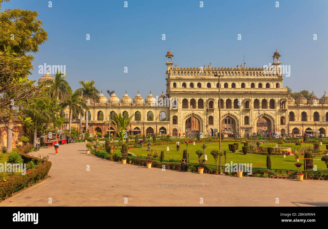 Bara Imambara entrance gate, Lucknow, Uttar Pradesh, India Stock Photo ...