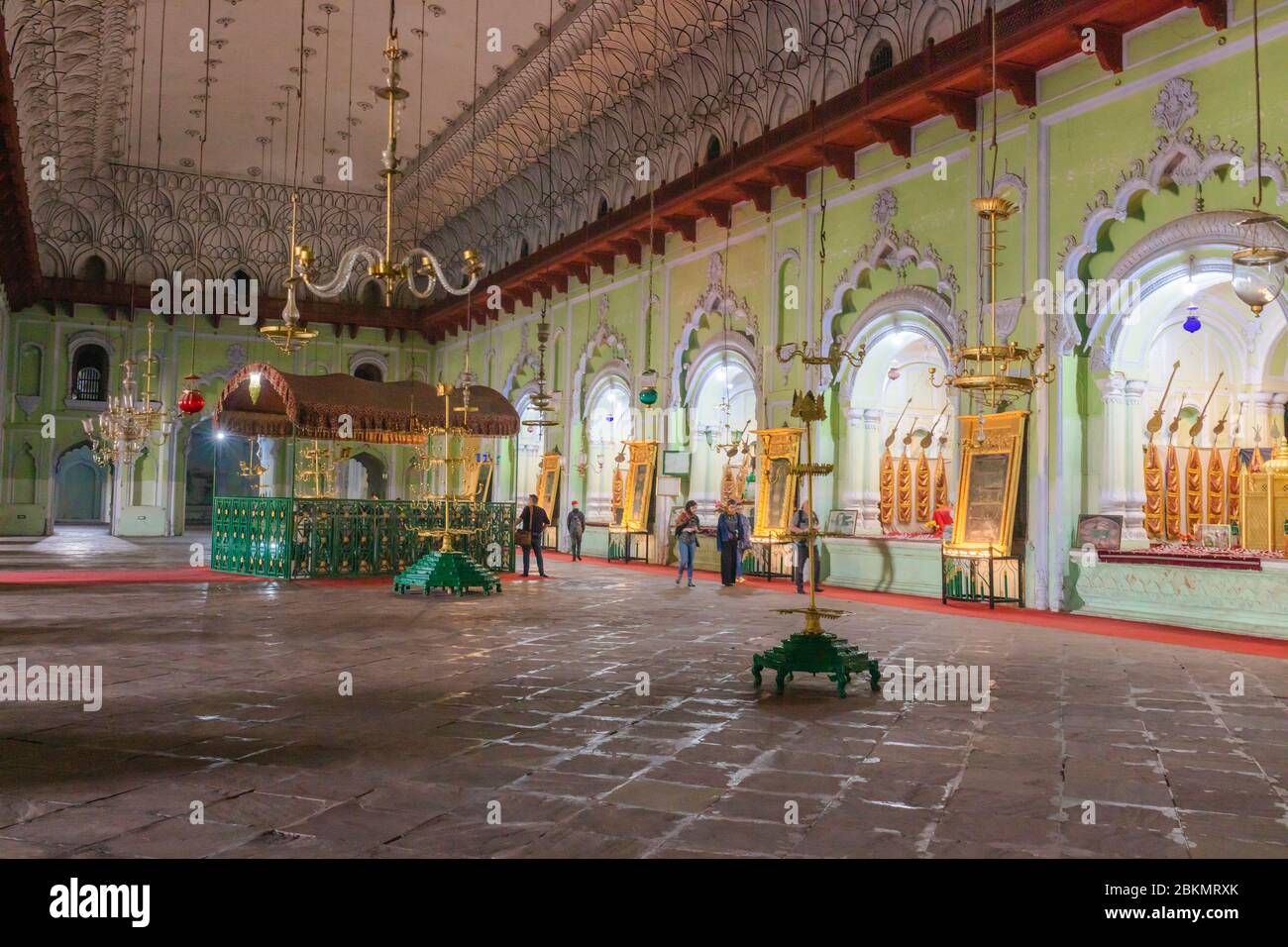 Bara Imambara interior, Lucknow, Uttar Pradesh, India Stock Photo - Alamy