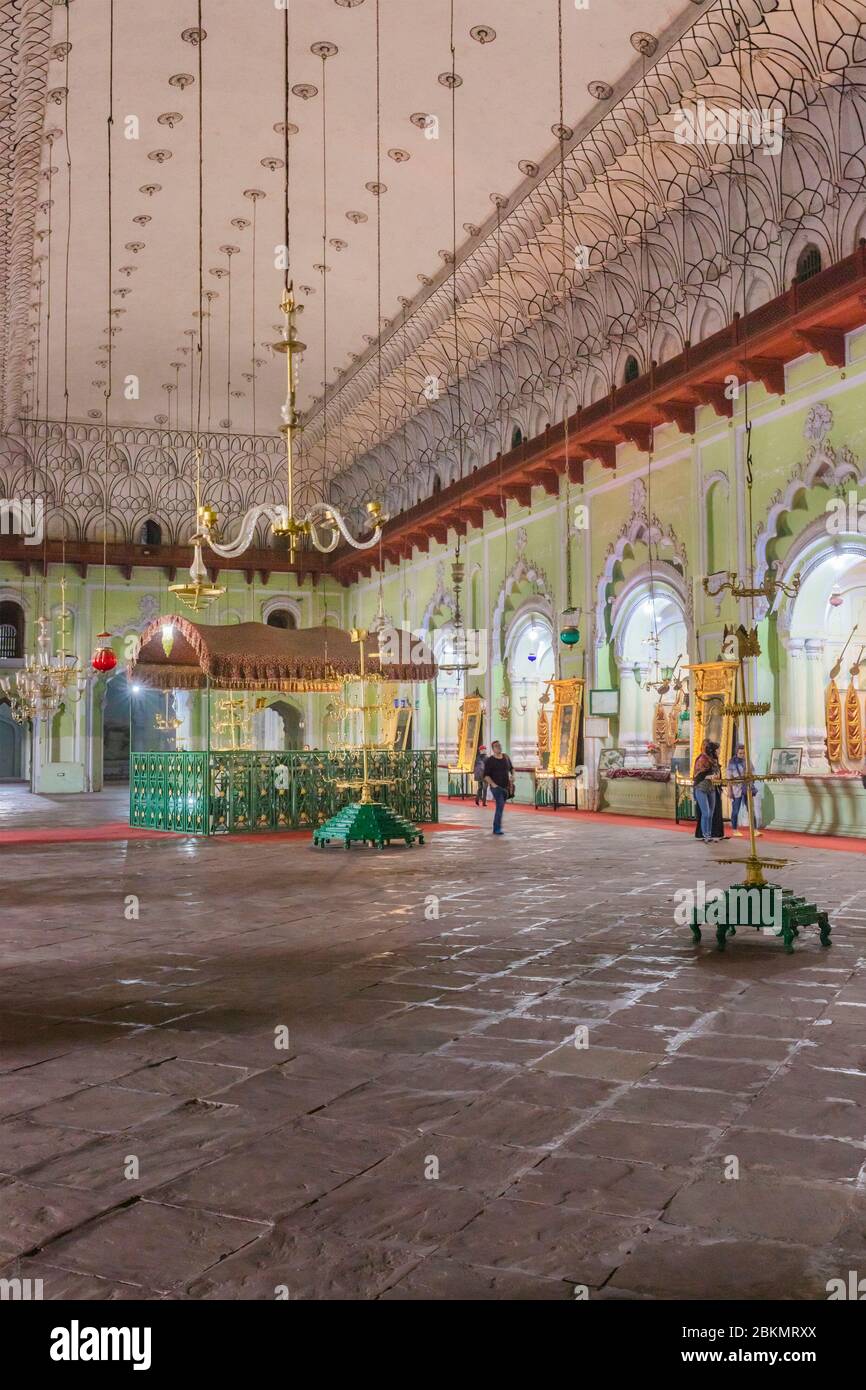 Bara Imambara interior, Lucknow, Uttar Pradesh, India Stock Photo - Alamy