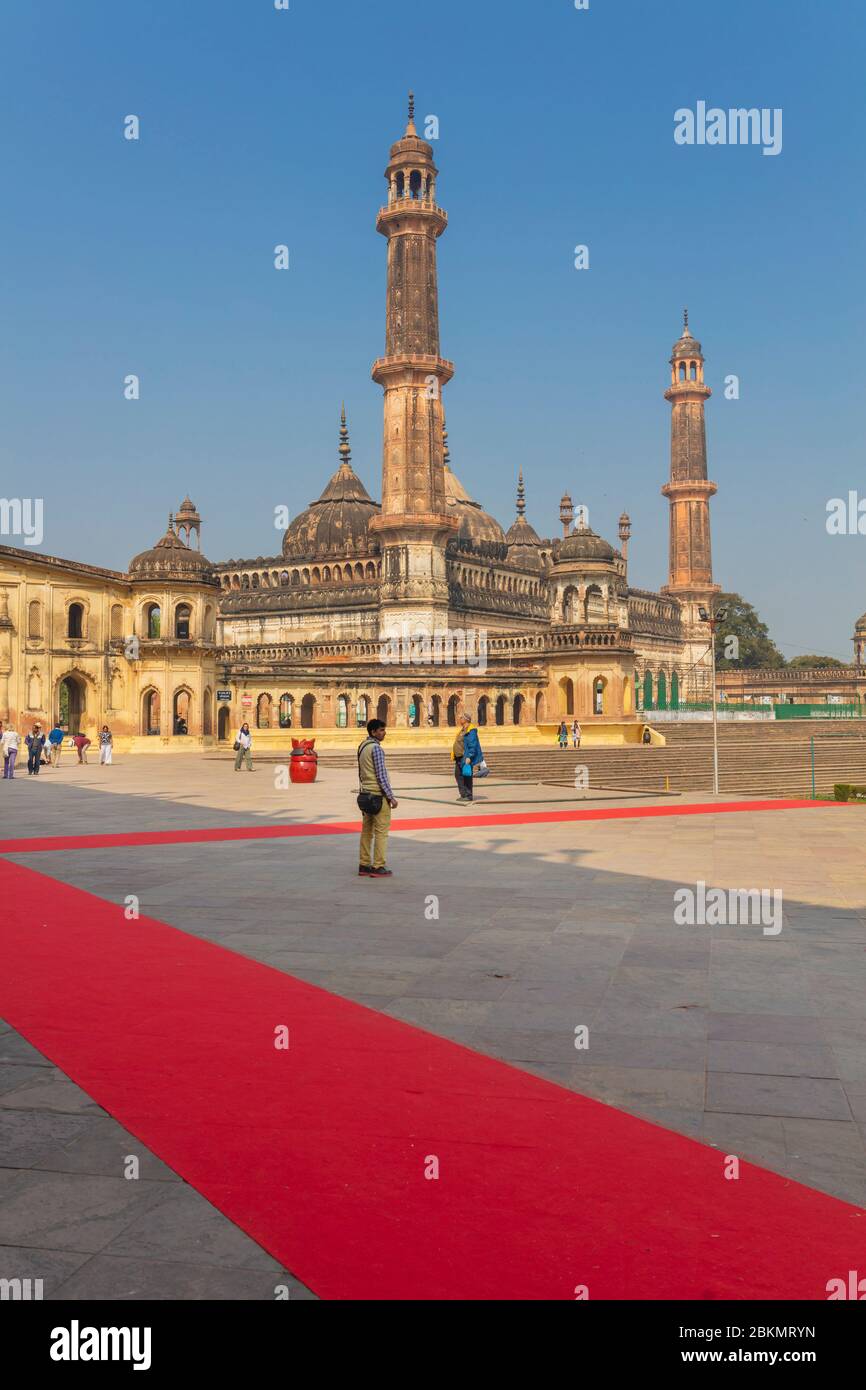 Bara Imambara, Asfi Mosque, 1791, Lucknow, Uttar Pradesh, India Stock ...