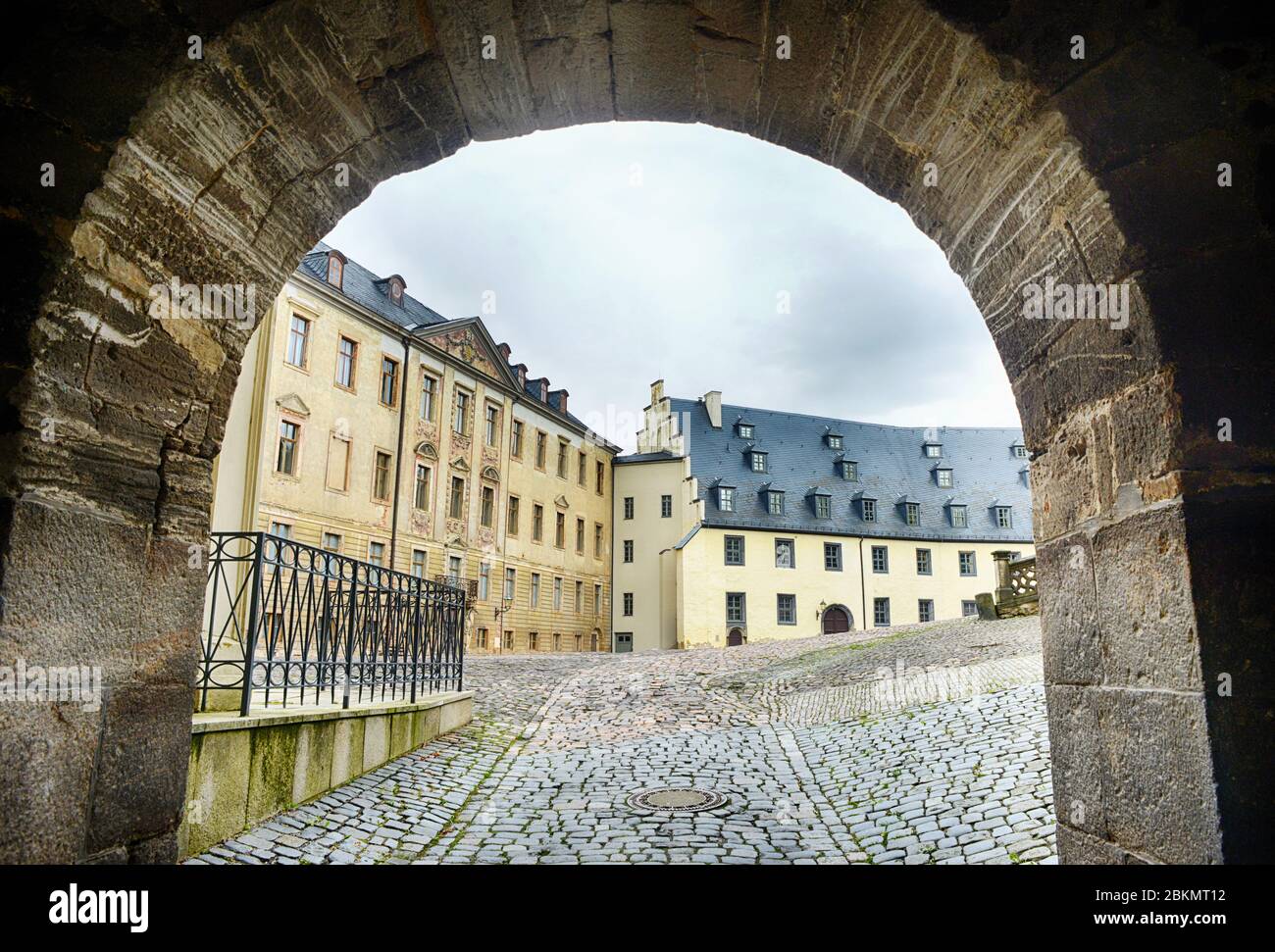 View to the castle of Altenburg, Germany Stock Photo - Alamy