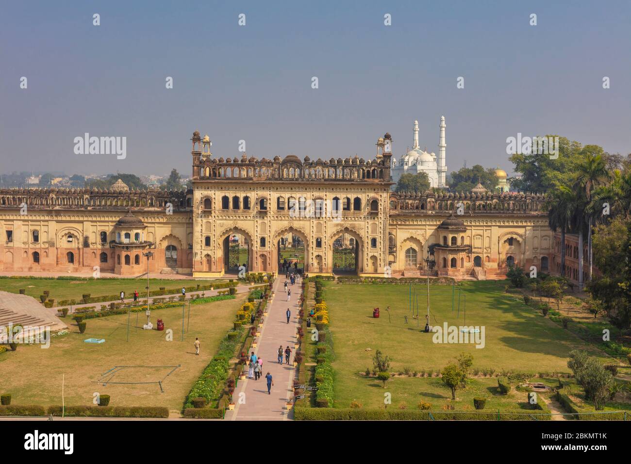 Bara Imambara entrance gate, Lucknow, Uttar Pradesh, India Stock Photo ...