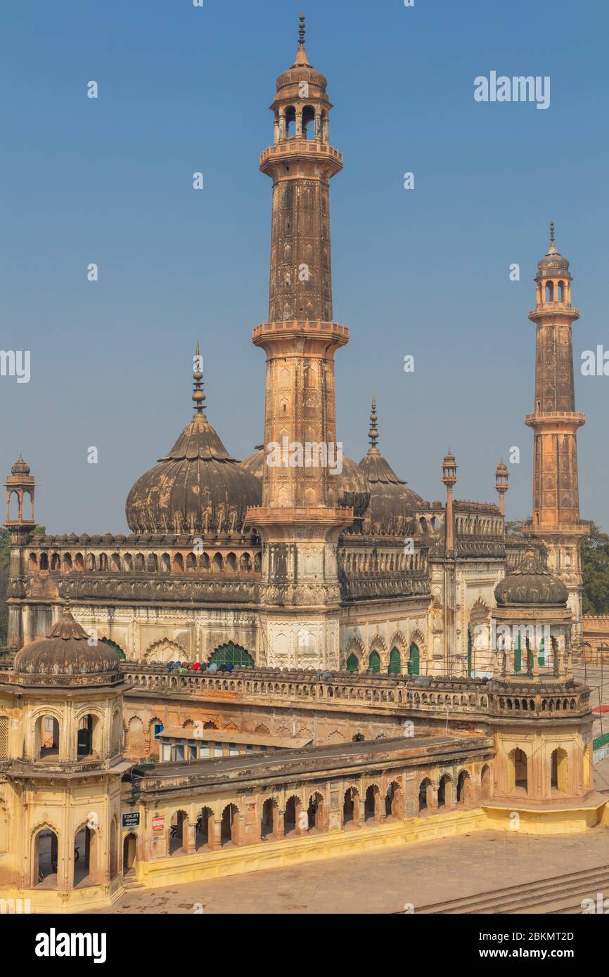 Bara Imambara, Asfi Mosque, 1791, Lucknow, Uttar Pradesh, India Stock ...