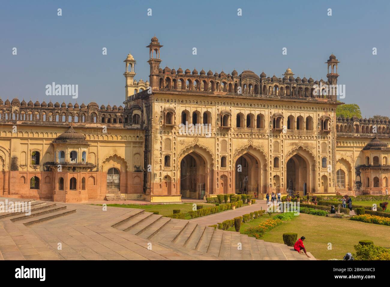 Bara Imambara entrance gate, Lucknow, Uttar Pradesh, India Stock Photo ...