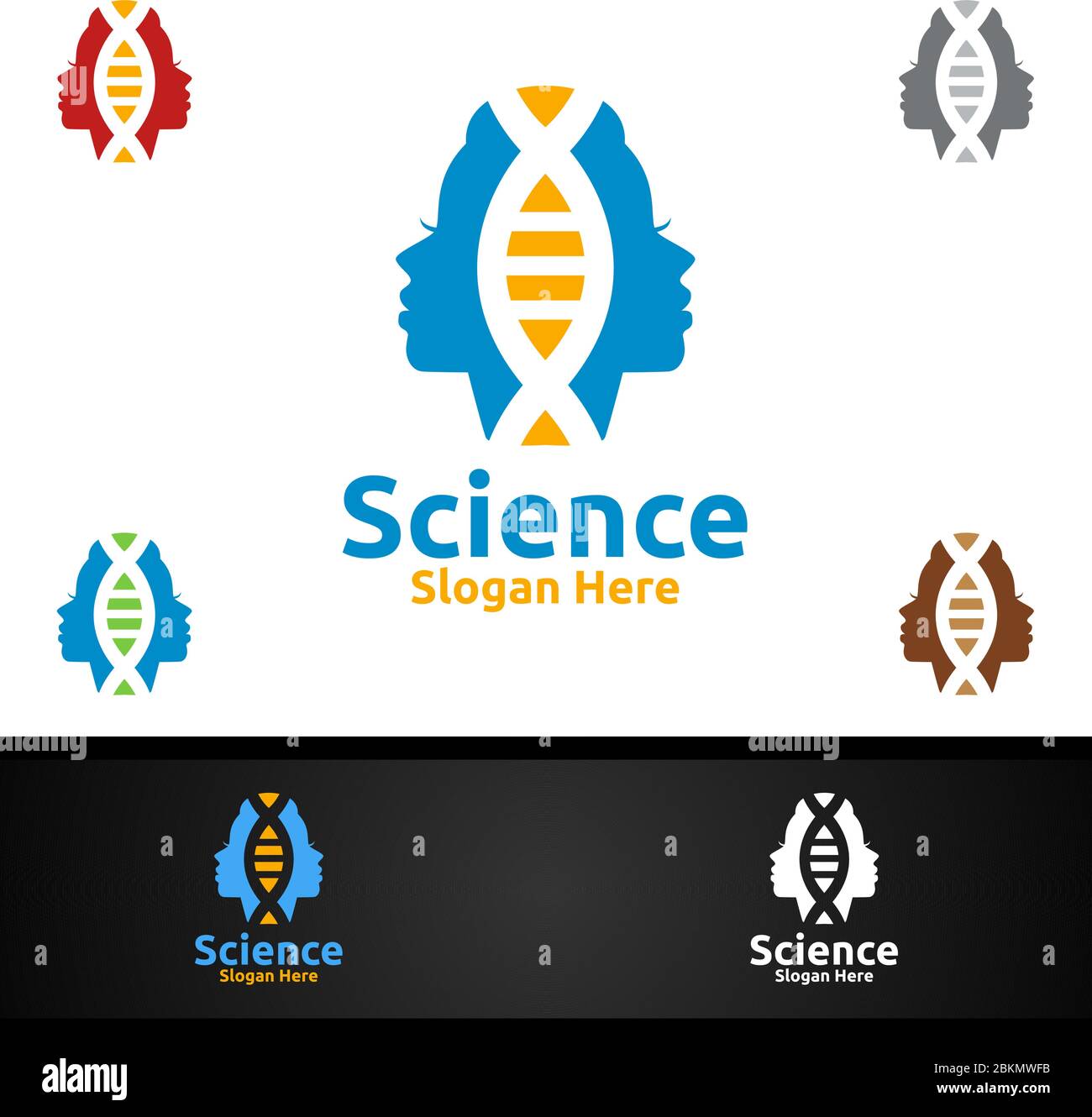 Human Science and Research Lab Logo for Microbiology, Biotechnology ...
