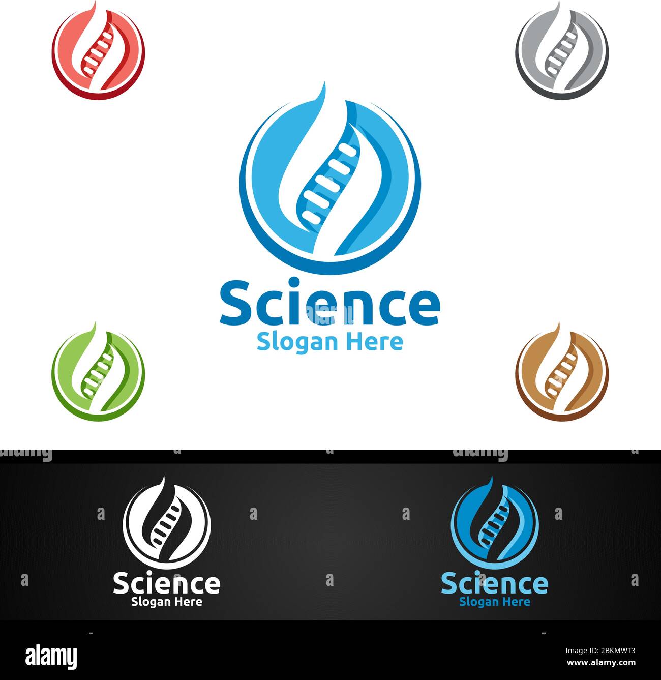 Science and Research Lab Logo for Microbiology, Biotechnology ...