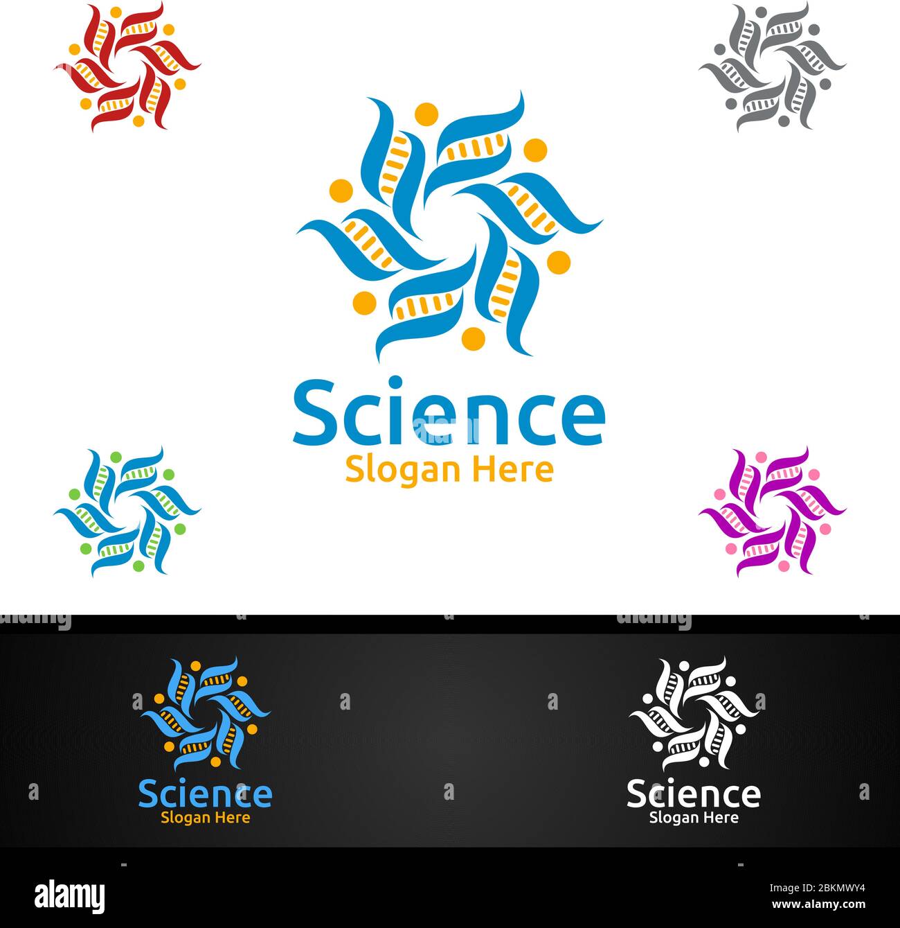 Science and Research Lab Logo for Microbiology, Biotechnology ...