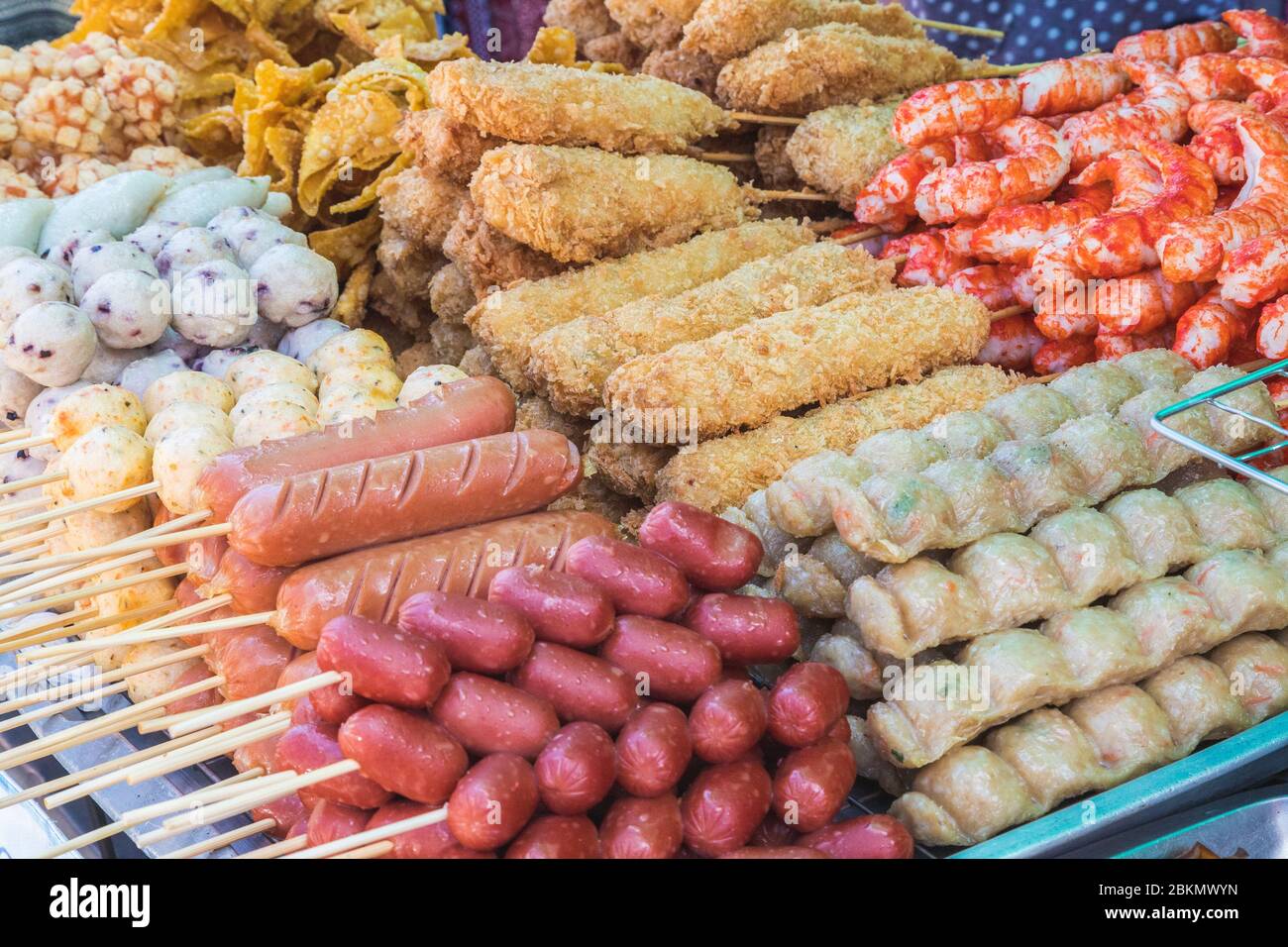 Snacks on a food market in bangkok hi-res stock photography and images ...