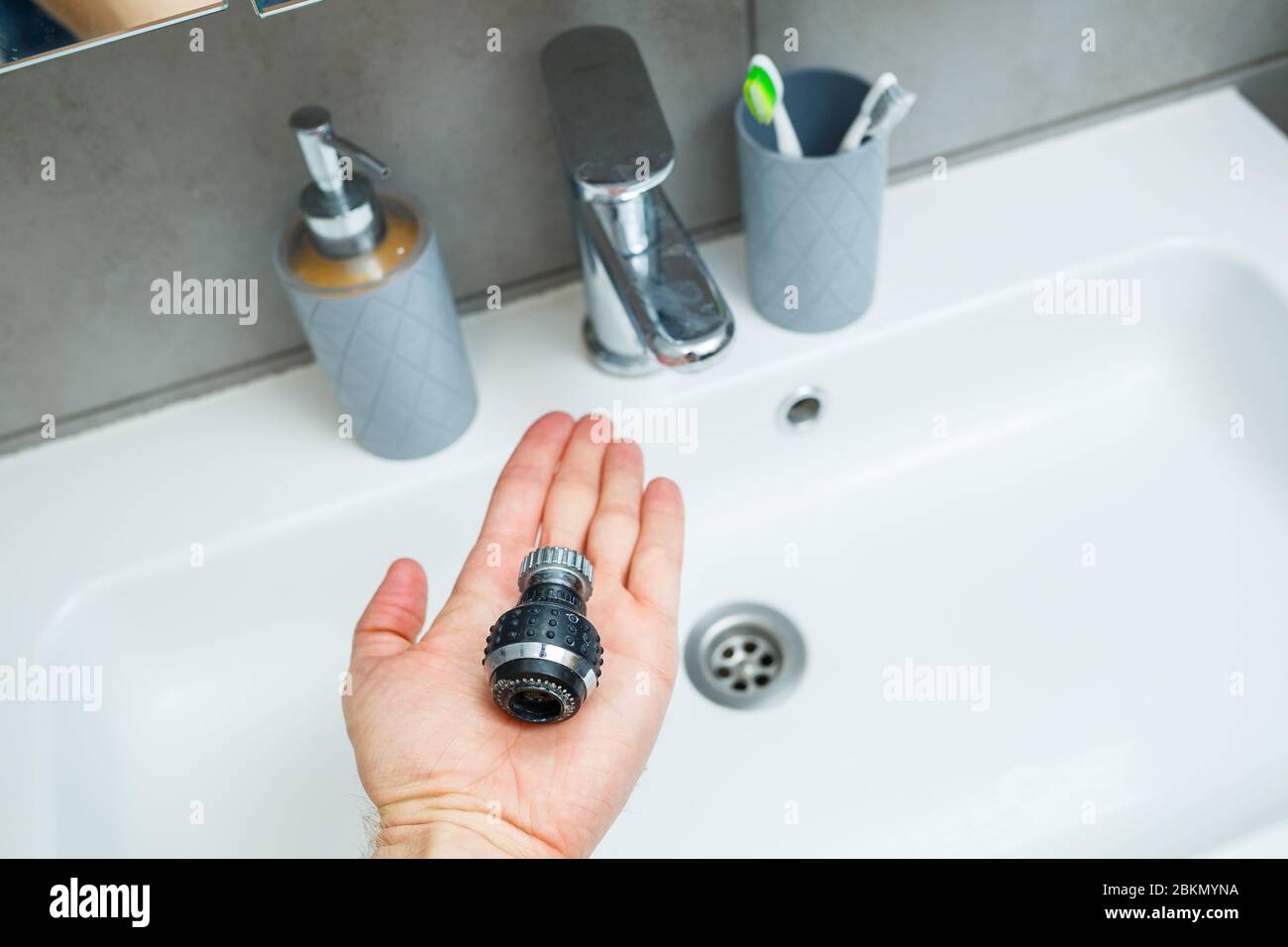 Rotary nozzle sink hi-res stock photography and images - Alamy