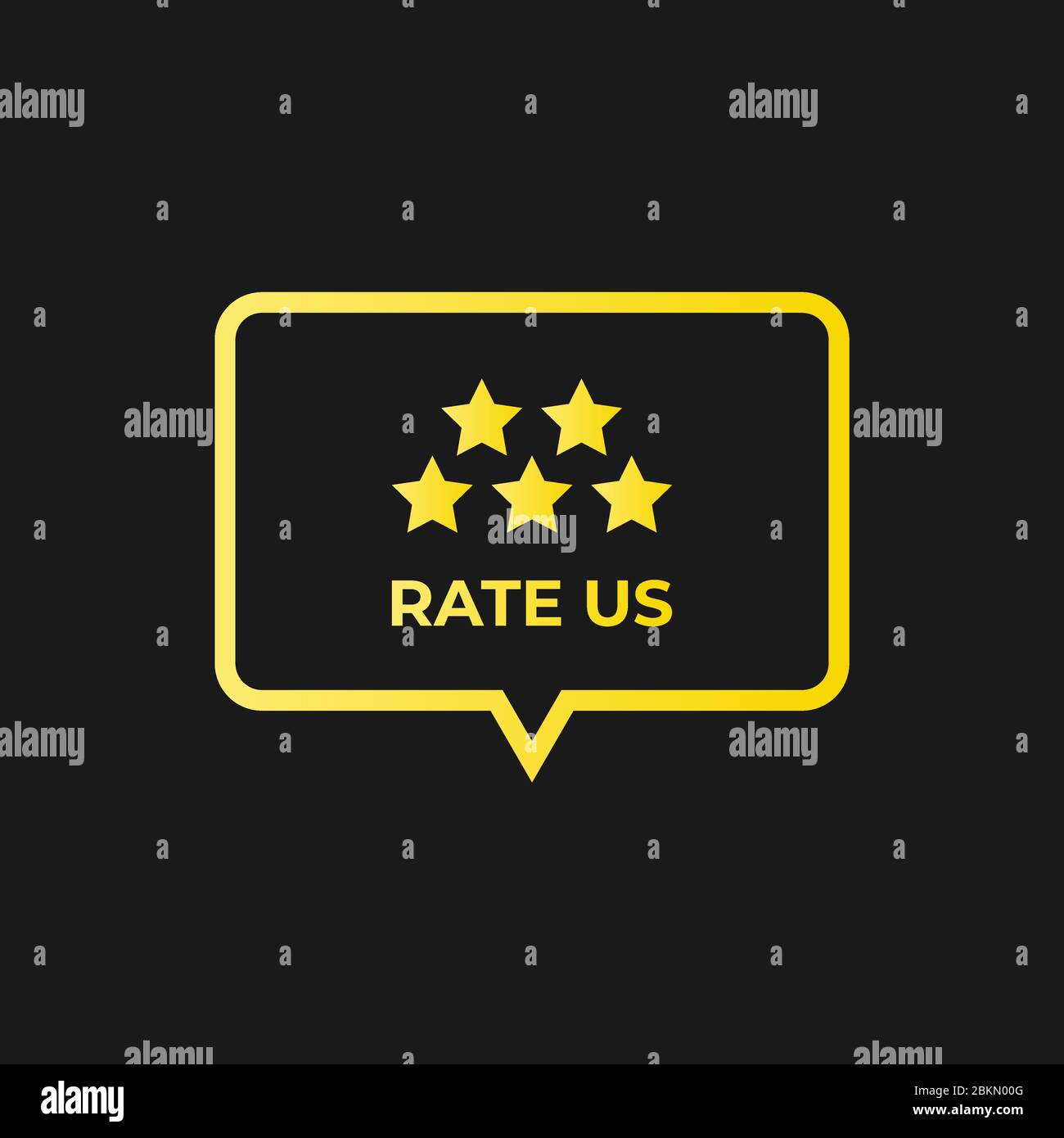 Review us. User rating concept. Review and rate us stars. Business ...