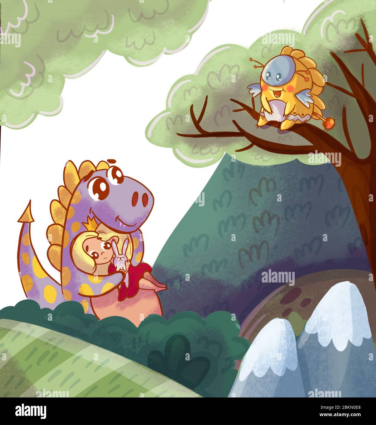 Dino princess hi-res stock photography and images - Alamy