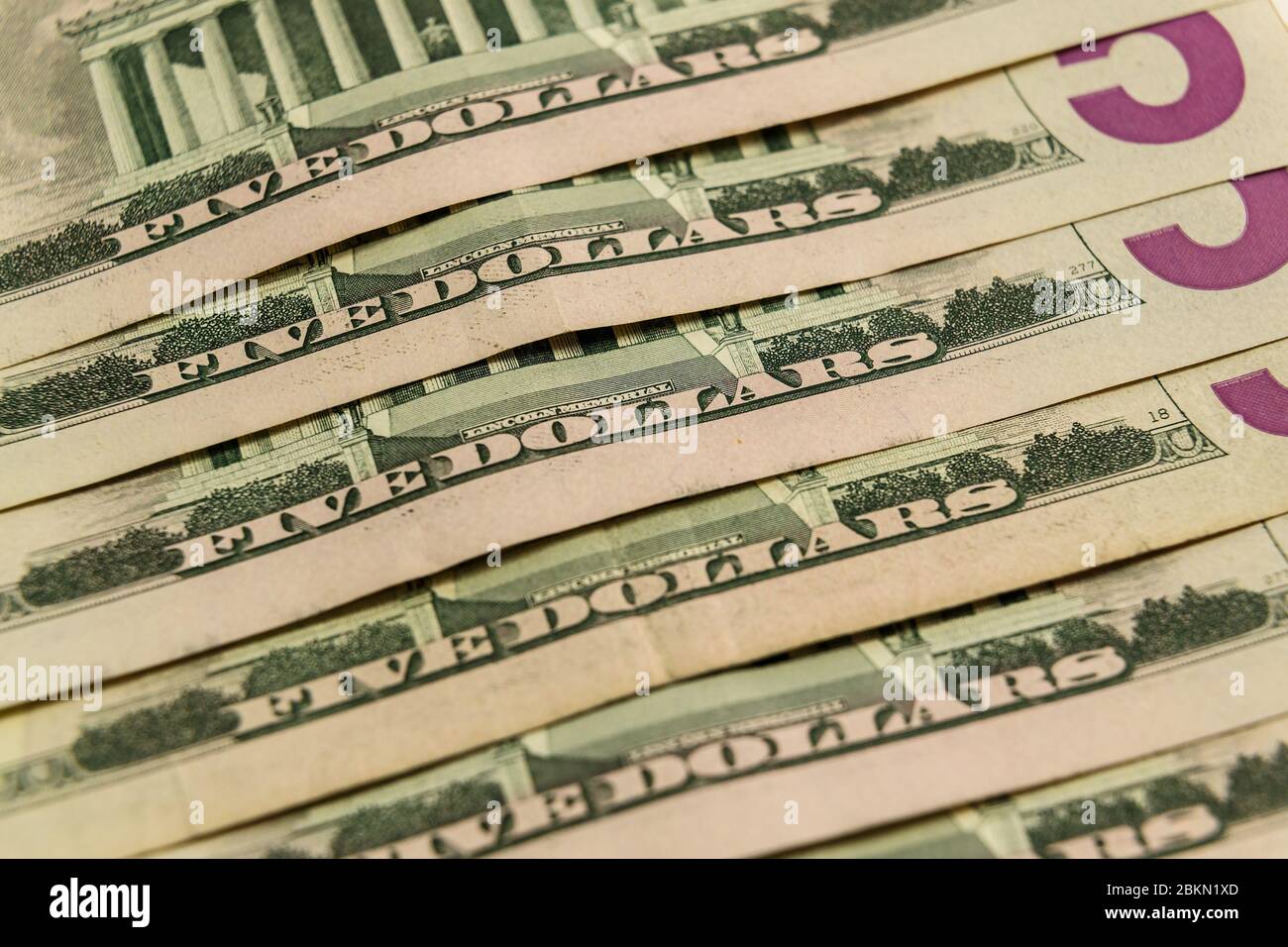 Five dollar bill reverse hi-res stock photography and images - Alamy