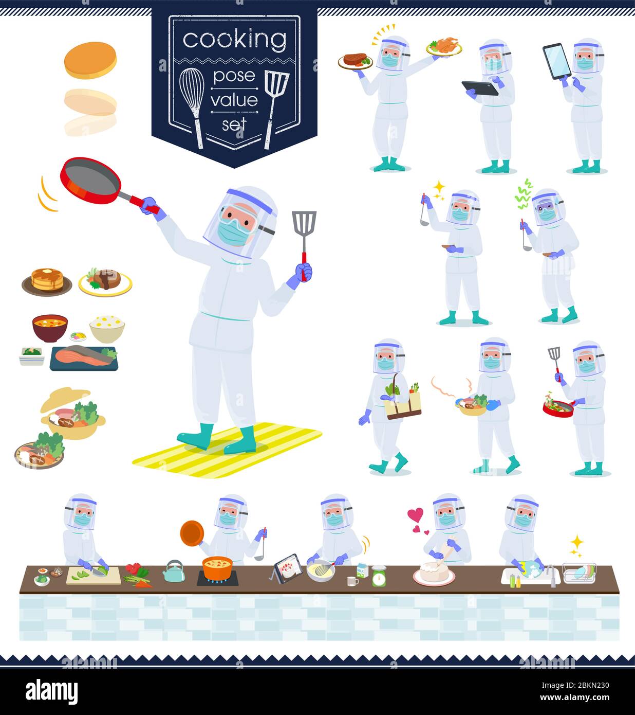 Shopping ppe Stock Vector Images - Alamy