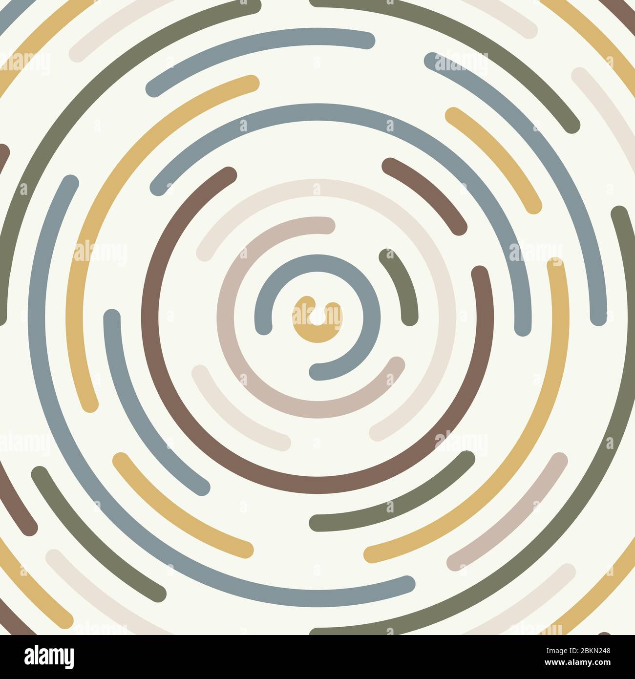 Abstract minimal round line shape element pattern artwork background ...