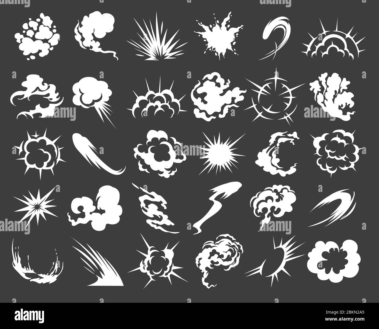 Run dust effect cartoon hi-res stock photography and images - Alamy