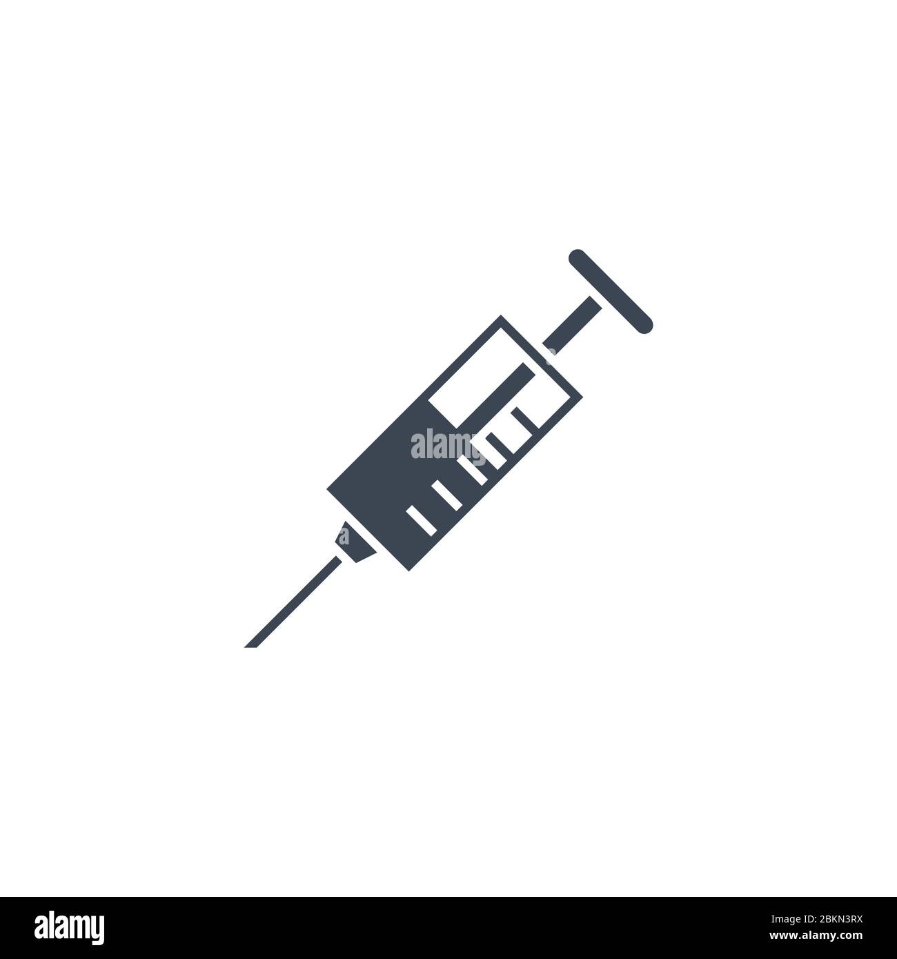 Syringe related vector glyph icon Stock Vector Image & Art - Alamy