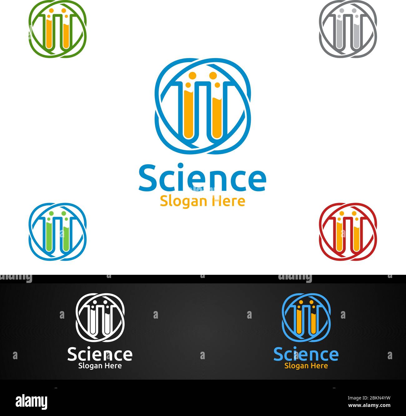 Science and Research Lab Logo for Microbiology, Biotechnology ...