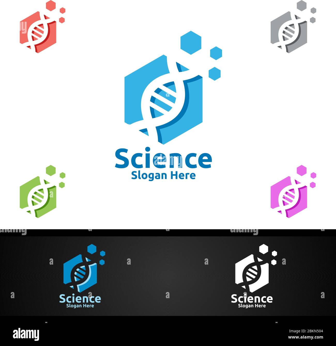 Science and Research Lab Logo for Microbiology, Biotechnology ...