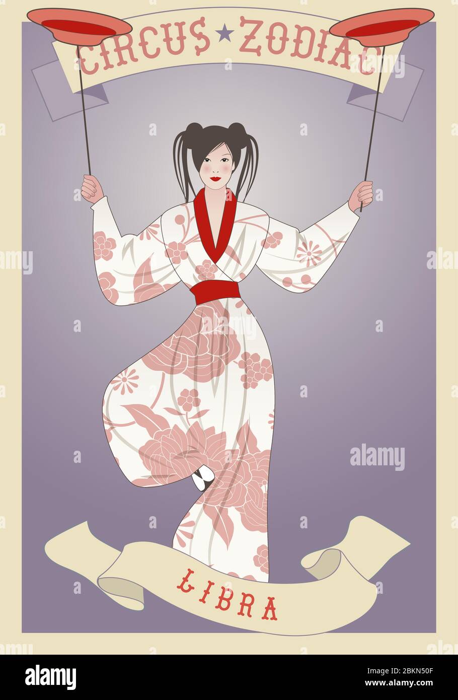 Clown girl on circus hi-res stock photography and images - Alamy