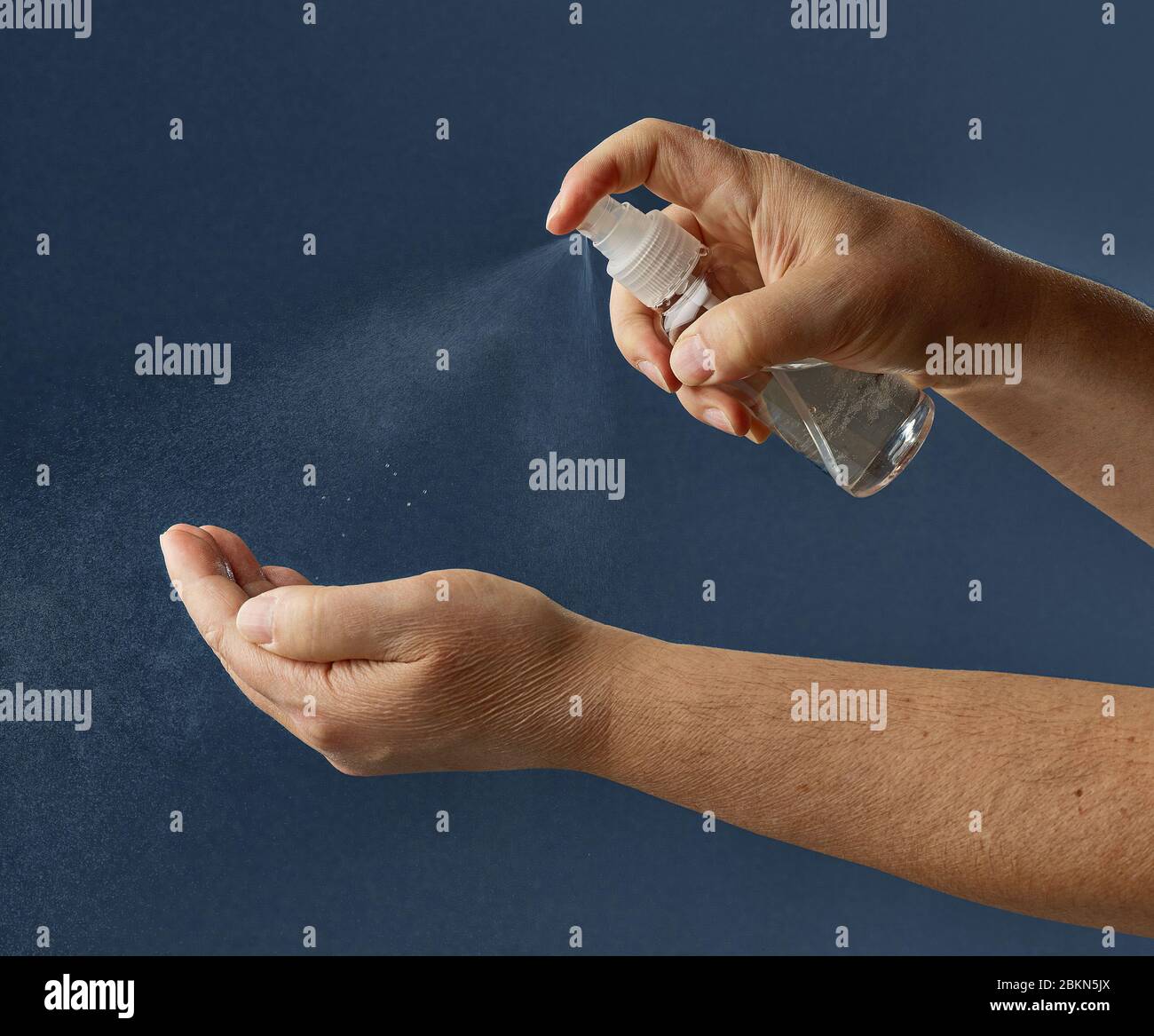 hand sanitizer spry for hand hygiene, corona virus protection Stock ...