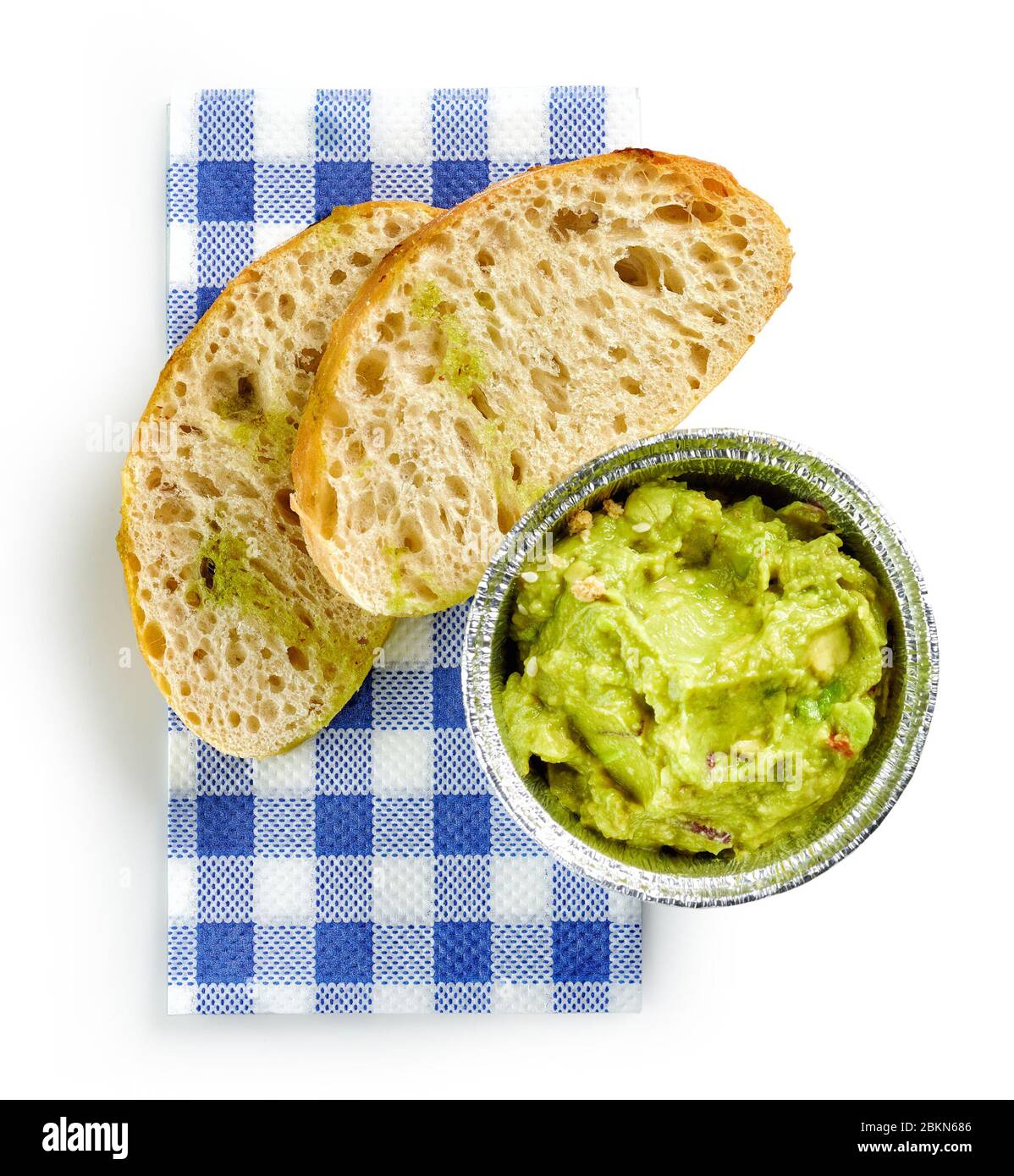 Healthy guacamole toasted bread hi-res stock photography and images - Alamy
