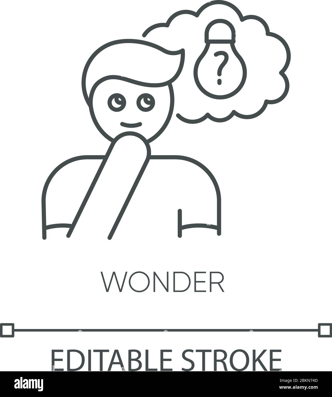 Wonder of learning Stock Vector Images - Alamy