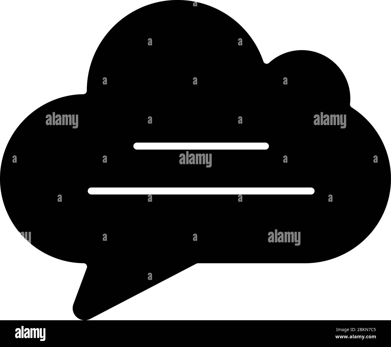 Talking cloud Black and White Stock Photos & Images - Alamy