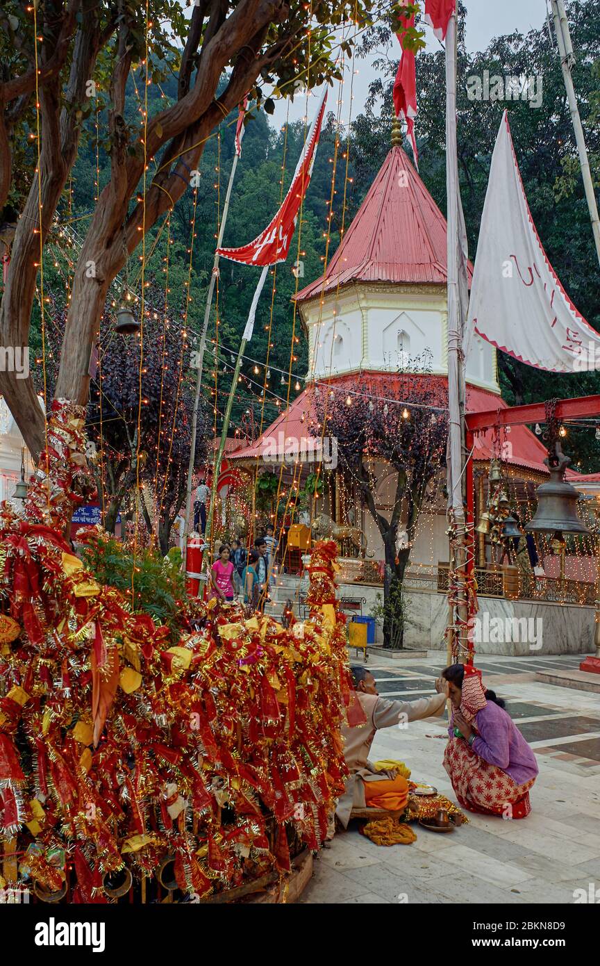 Naina devi temple hi-res stock photography and images - Alamy