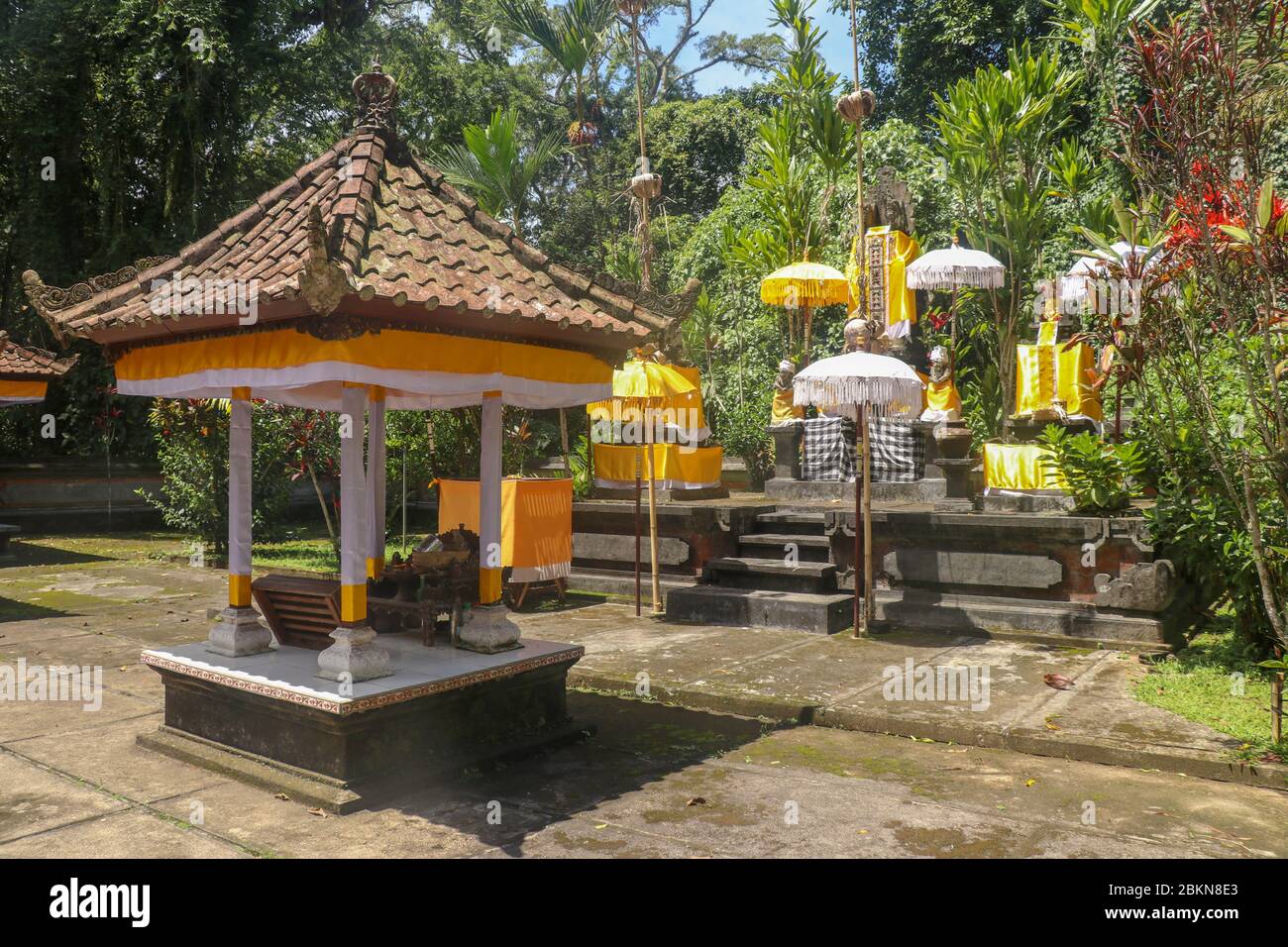 Hindu temple near to Batukaru temple on Bali island in Indonesia ...