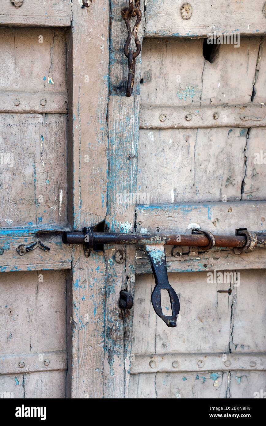 16 Jan 2017 Tarnished wooden door at Bhadra Fort bhadra darvaja ...