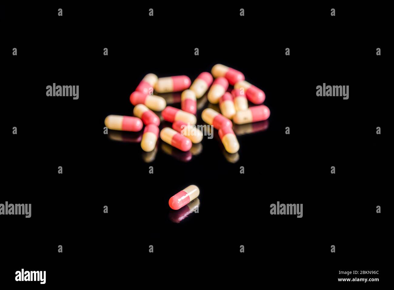 Yellow and red capsule hi-res stock photography and images - Alamy