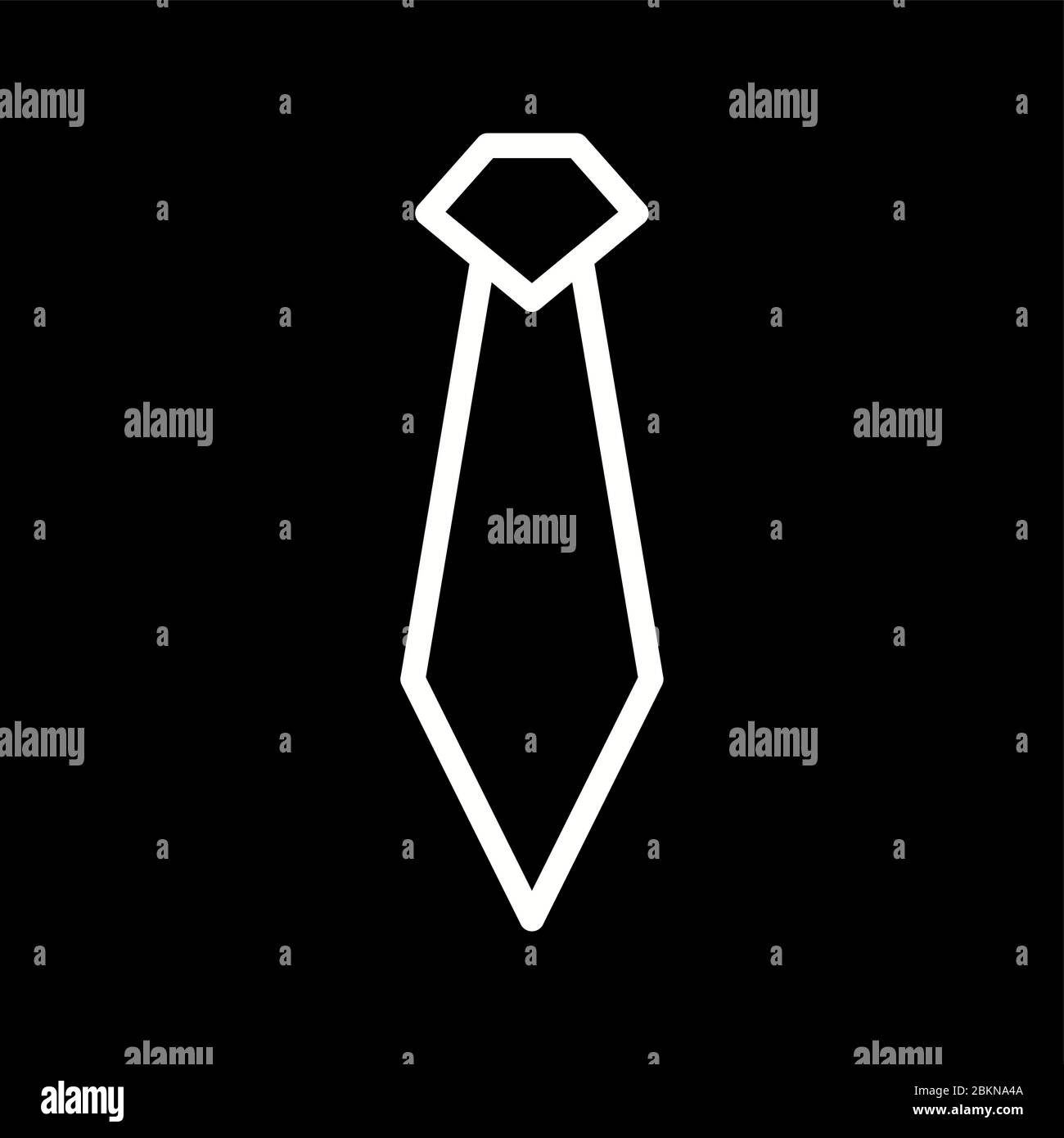 Beautiful Tie vector line icon Stock Vector Image & Art - Alamy