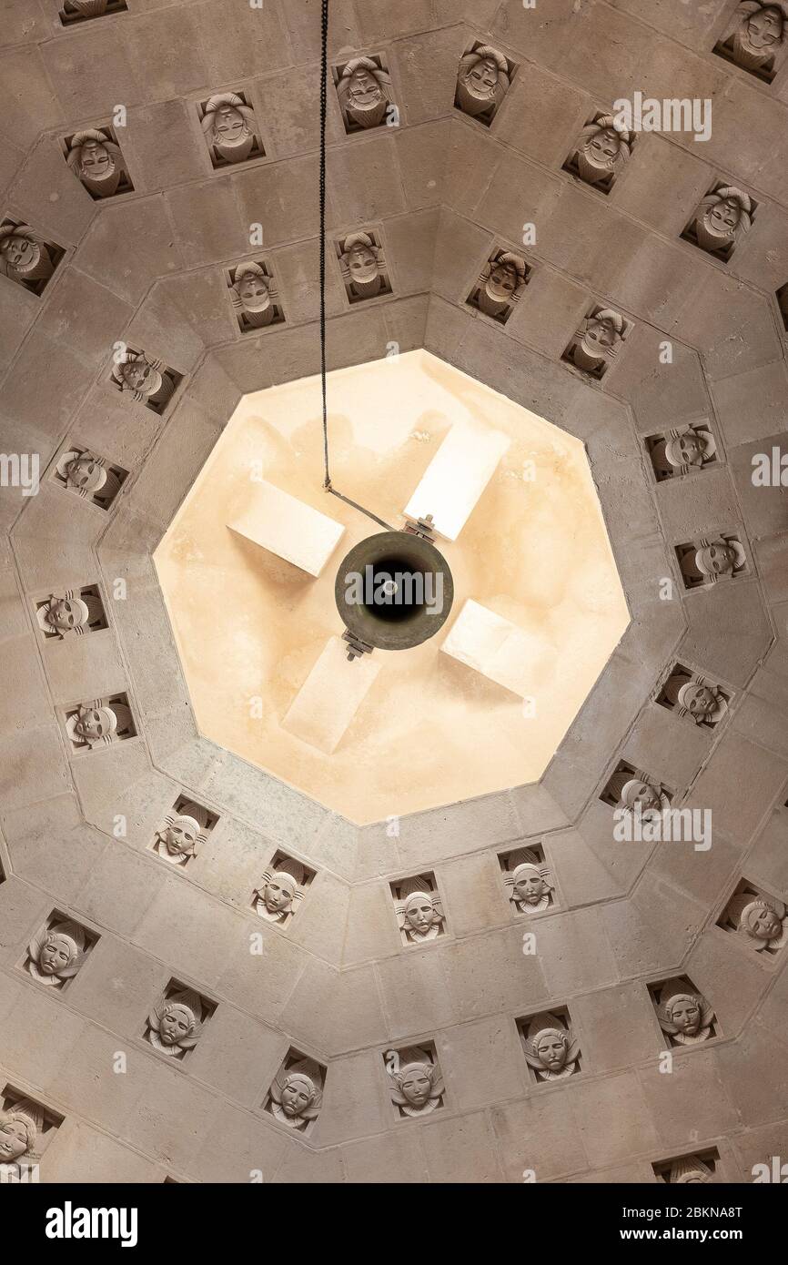 Cavtat, Croatia Oktober 5th 2019. Inside of the Mausoleum church of ...