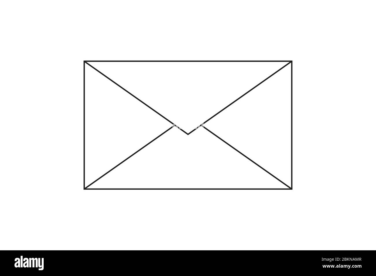 Envelope vector icon. Mail icon Stock Vector Image & Art - Alamy