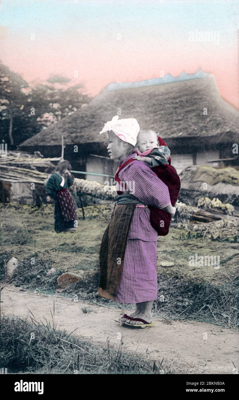 Year old japanese children girls hi-res stock photography and images ...