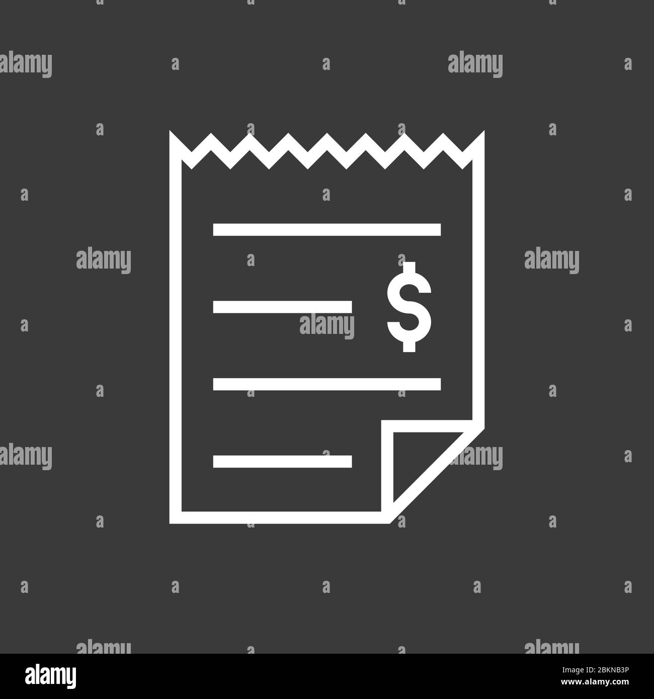 Credit invoice icons hi-res stock photography and images - Alamy