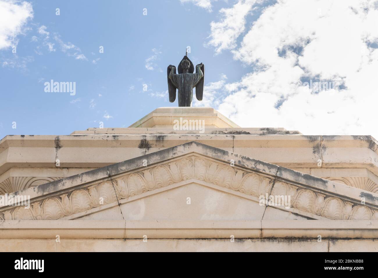 Cavtat, Croatia Oktober 5th 2019. Exterior of the Mausoleum church of ...